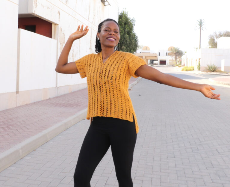 Open Waves Crochet Summer Top- Free Pattern - Yarn Craftee